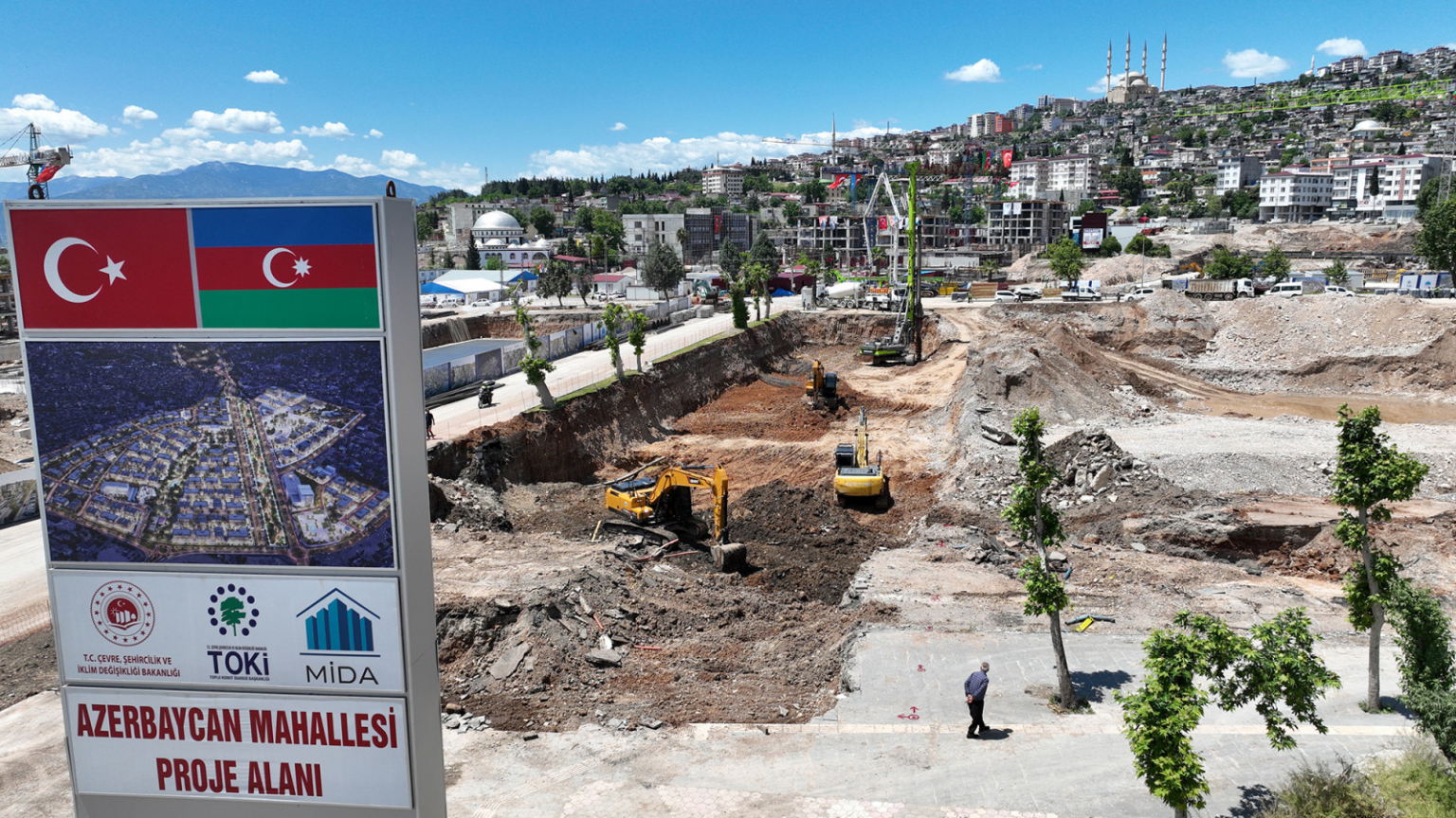 Алиев и Эрдоган вместе открют азербайджанский квартал - Minval.az